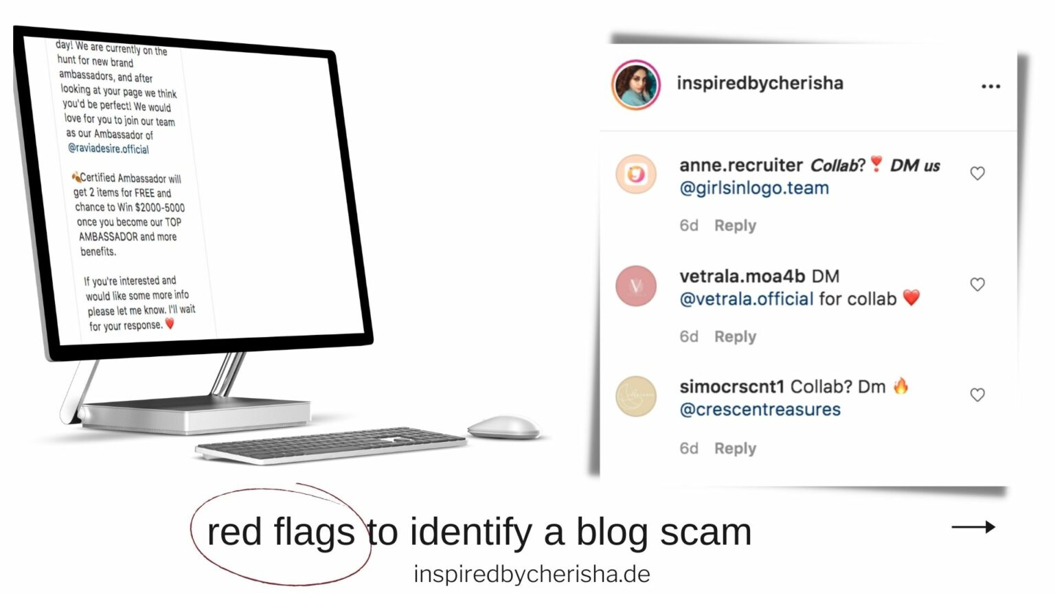 How To Avoid Scam Collab as a Blogger - love, Cherisha